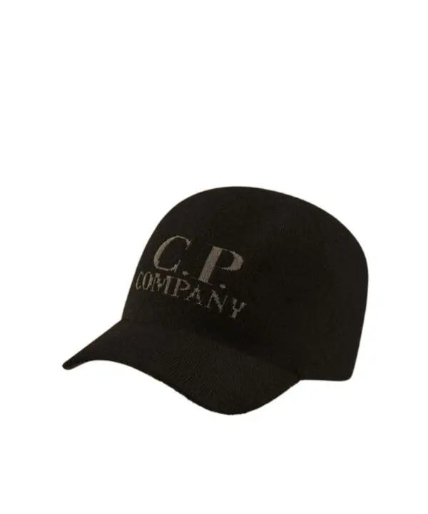 C.P. COMPANY Extrafine Merino Wool Logo Cap