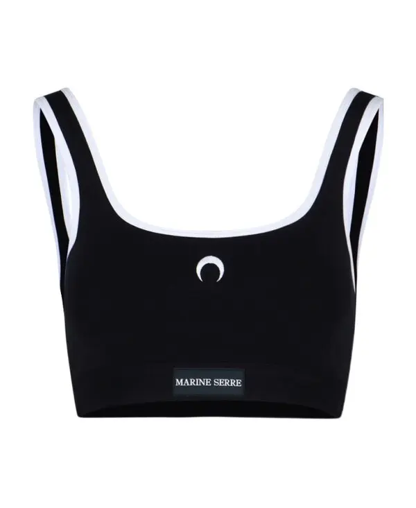 MARINE SERRE Logo Bra