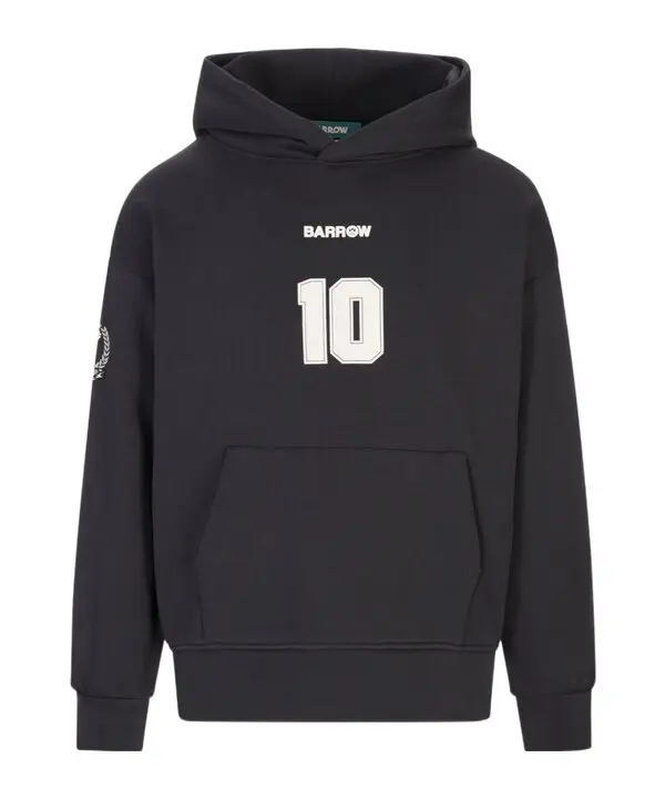 BARROW Number-printed Hoodie