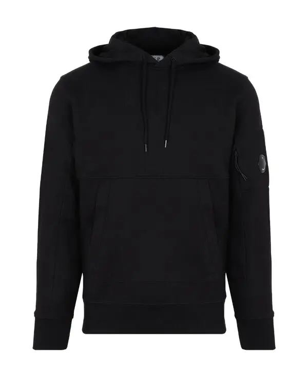 C.P. COMPANY Hooded Hoodie - Black