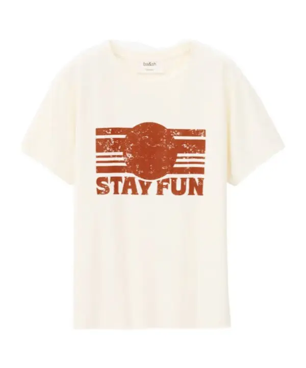 Ba&sh Reese Graphic-print T-shirt - White