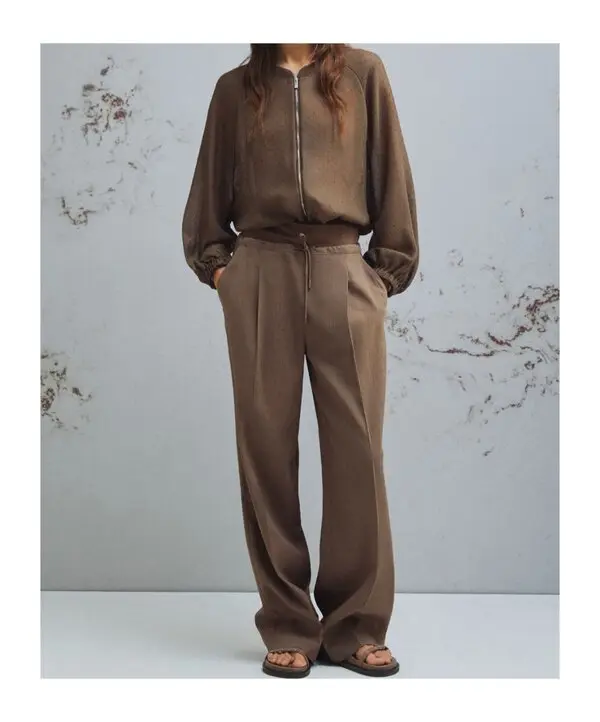 Marella Oversized Bomber Jacket With Micro-rhinestone Detail