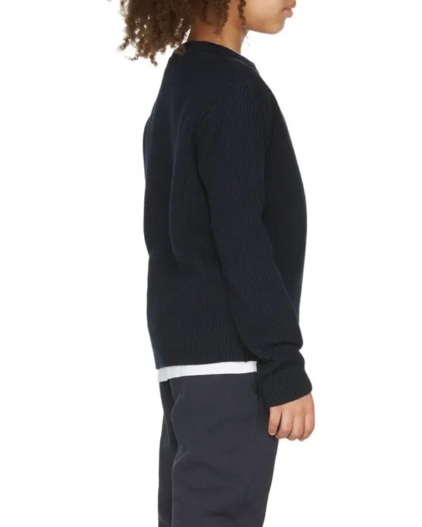 Stone Island Teen Logo-patch Sleeve Jumper