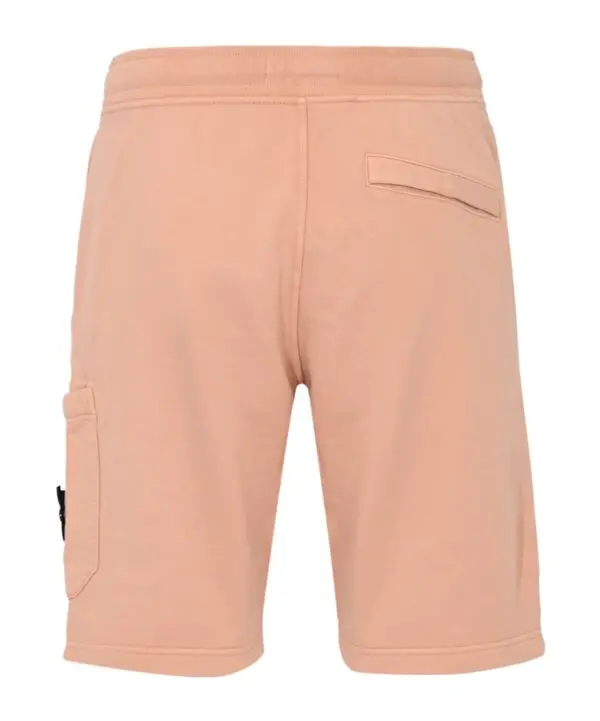 Stone Island Logo Patch Drawstring Shorts
