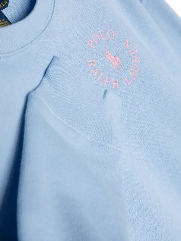 Polo Ralph Lauren Crewneck Logo Embroidered Fleece Sweatshirt