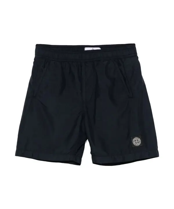 Stone Island Logo-patch Shorts
