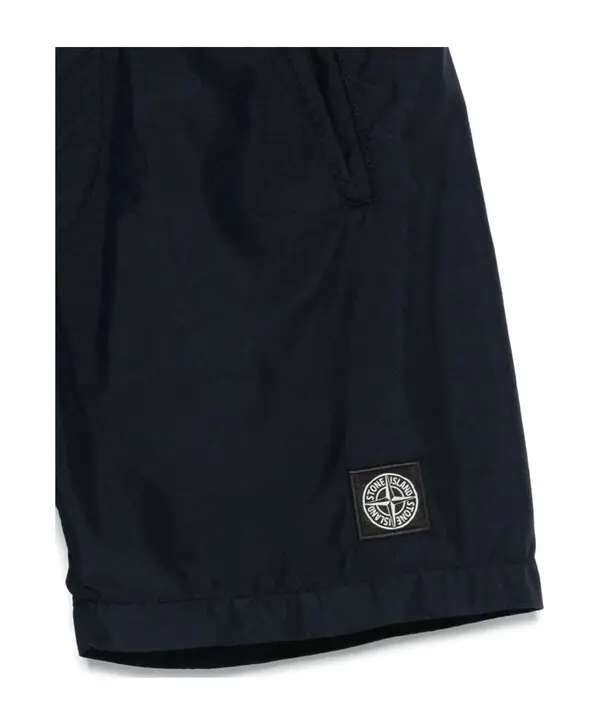 Stone Island Logo-patch Shorts