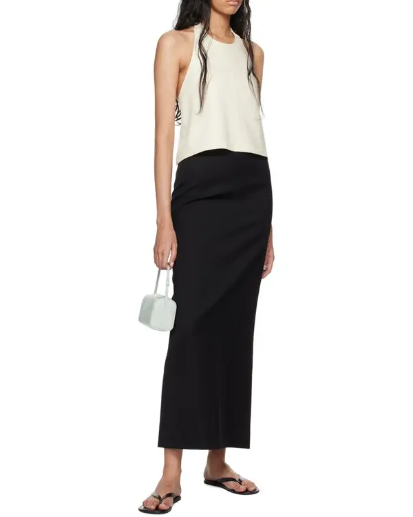 Wardrobe.NYC Halter Neck Wool Vest