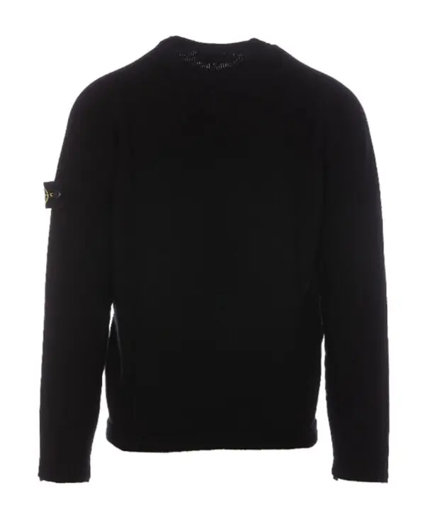 Stone Island Compass-motif Wool-blend Jumper