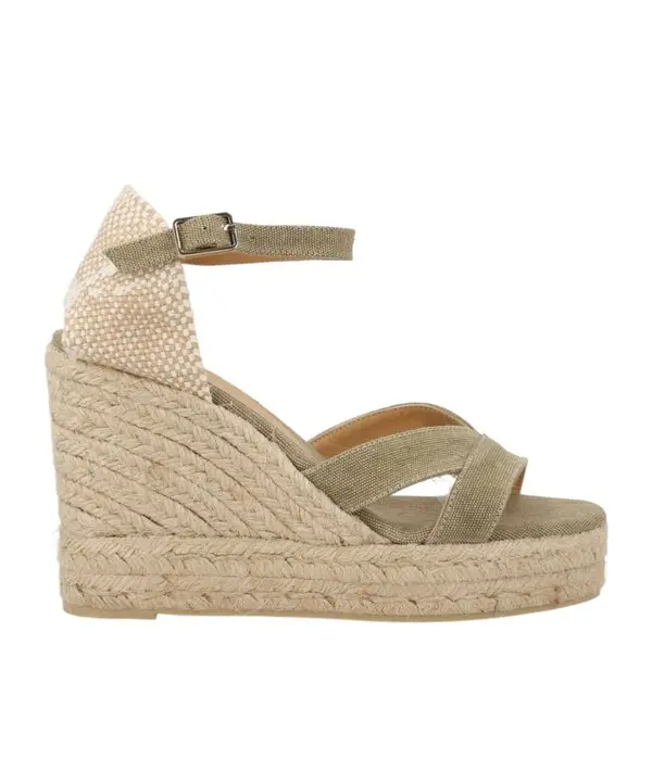 CastaÑer Bruna Ankle-strap Wedge Espadrilles