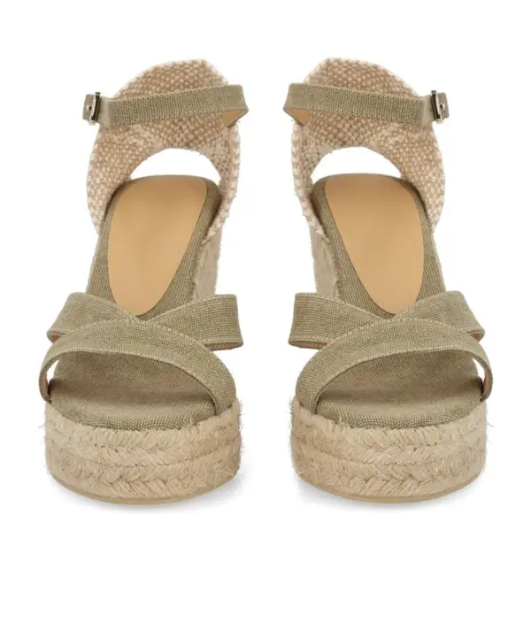CastaÑer Bruna Ankle-strap Wedge Espadrilles