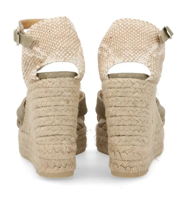 CastaÑer Bruna Ankle-strap Wedge Espadrilles