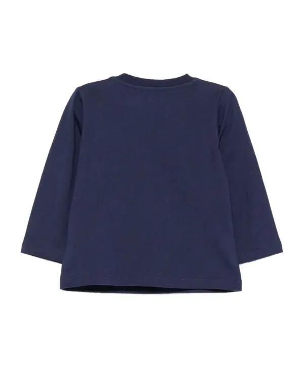 Moschino Teddy-print Long-sleeve Top