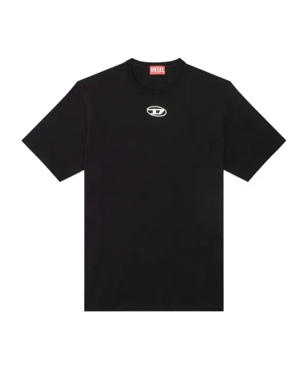 DIESEL® Oval Logo T-shirt - Black