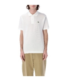 Lacoste L.12.12 Embroidered-logo Polo Shirt - White