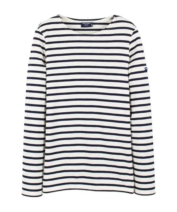 Saint James Striped Crewneck T-shirt