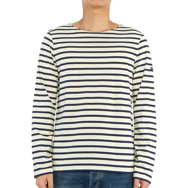 Saint James Striped Crewneck T-shirt