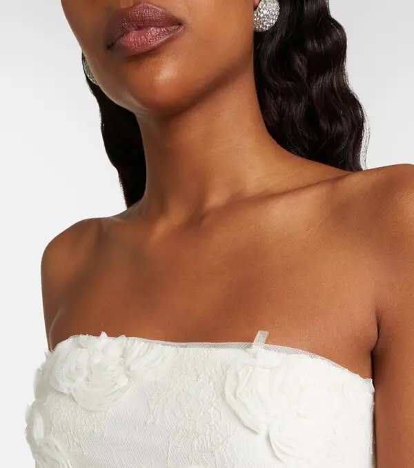 ROTATE BY BIRGER CHRISTENSEN Floral Mesh Gown