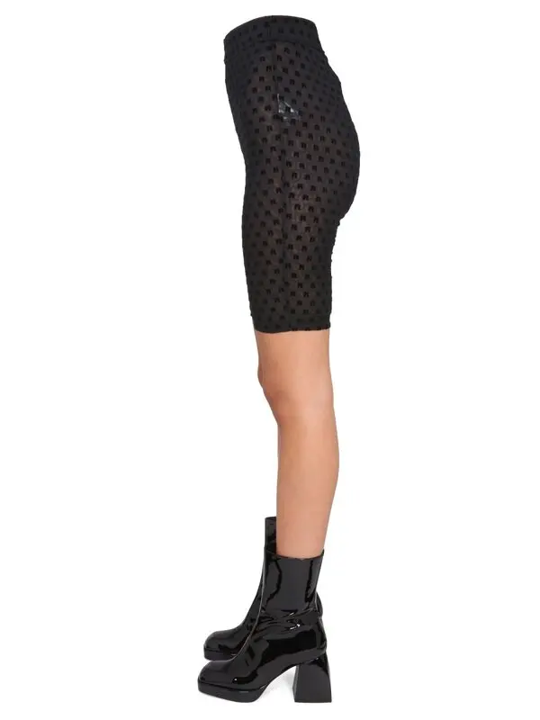 ROTATE BY BIRGER CHRISTENSEN Elastic Waistband Shorts