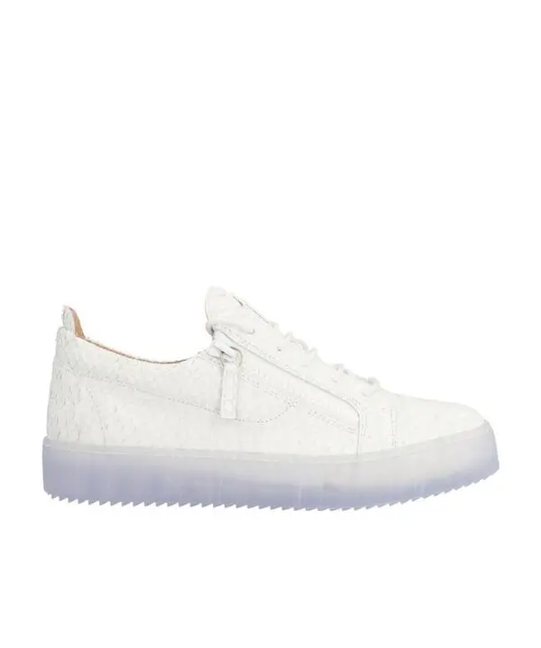 GIUSEPPE ZANOTTI Frankie Lace-up Sneakers - White