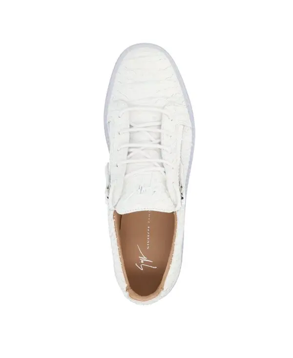 GIUSEPPE ZANOTTI Frankie Lace-up Sneakers - White