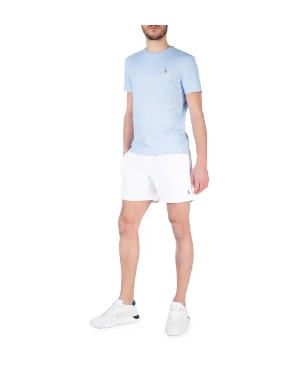 Polo Ralph Lauren Logo Embroidered Crewneck T-shirt - Blue
