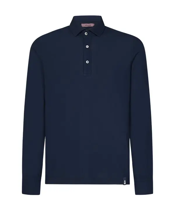 DRUMOHR Long Sleeved Polo Shirt