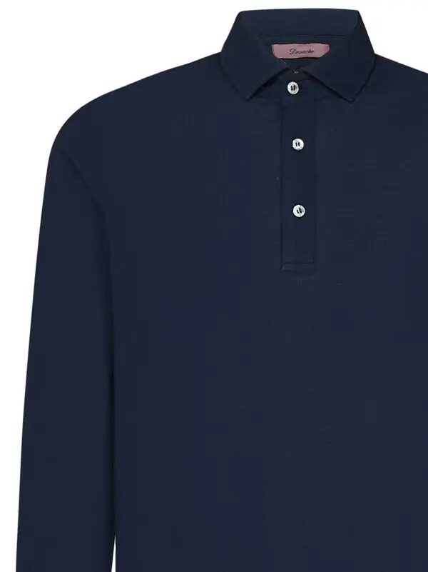 DRUMOHR Long Sleeved Polo Shirt
