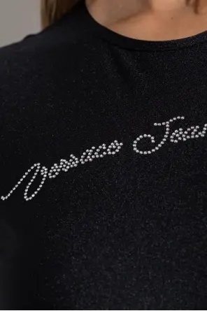 Versace Rhinestone-embellished T-shirt