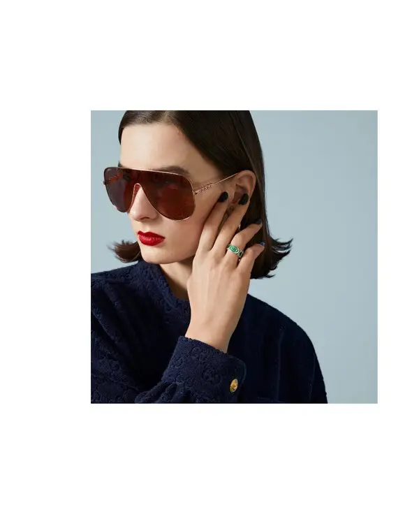 Gucci Interlocking G Enamel Ring