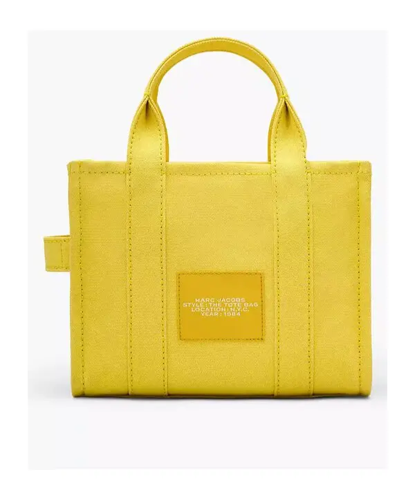 Marc Jacobs Logo Printed Zip-up Small Tote Bag