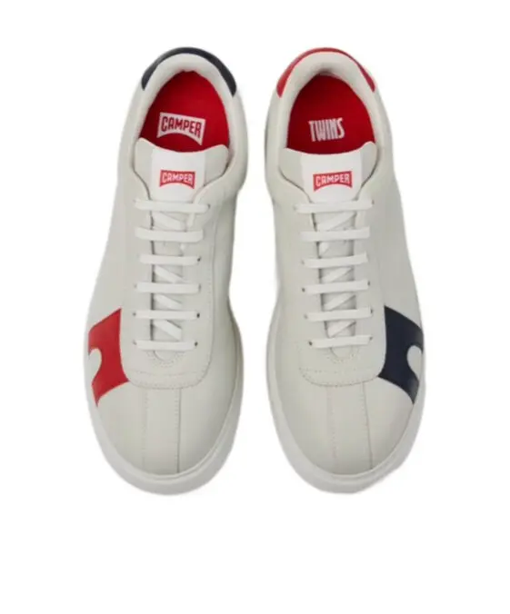 Camper Multicolor Non-dyed Leather Sneakers For Men