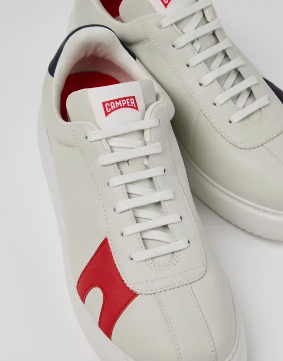 Camper Multicolor Non-dyed Leather Sneakers For Men