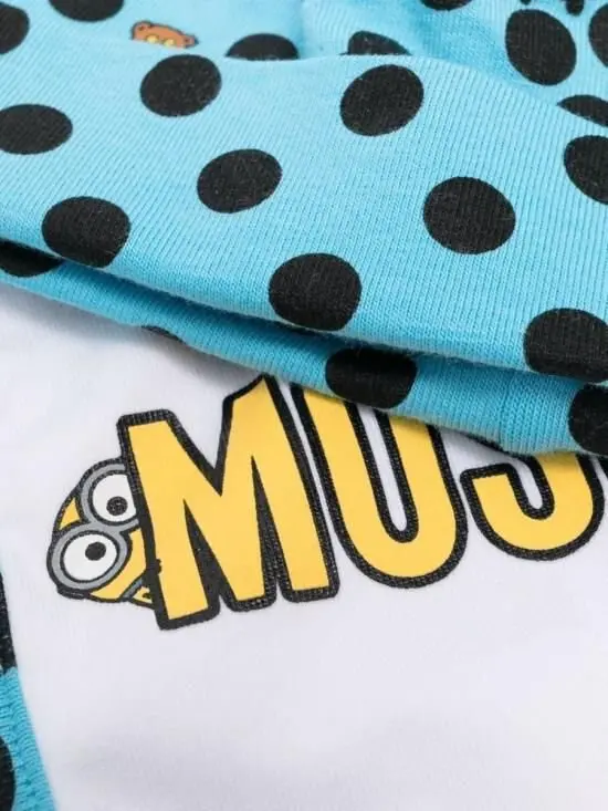 Moschino Minion-teddy Bear Print Hat Set