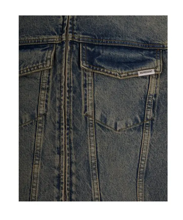 REPRESENT Long-sleeved Denim Jacket