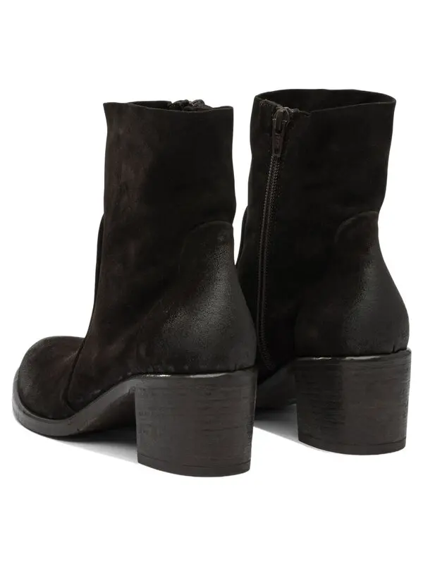 STRATEGIA Chunky Heeled Ankle Boots