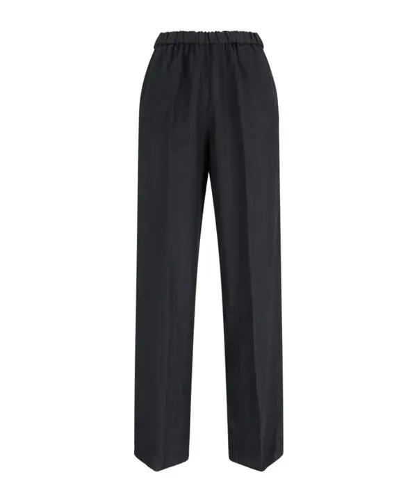 Aspesi Elasticated Straight-leg Trousers