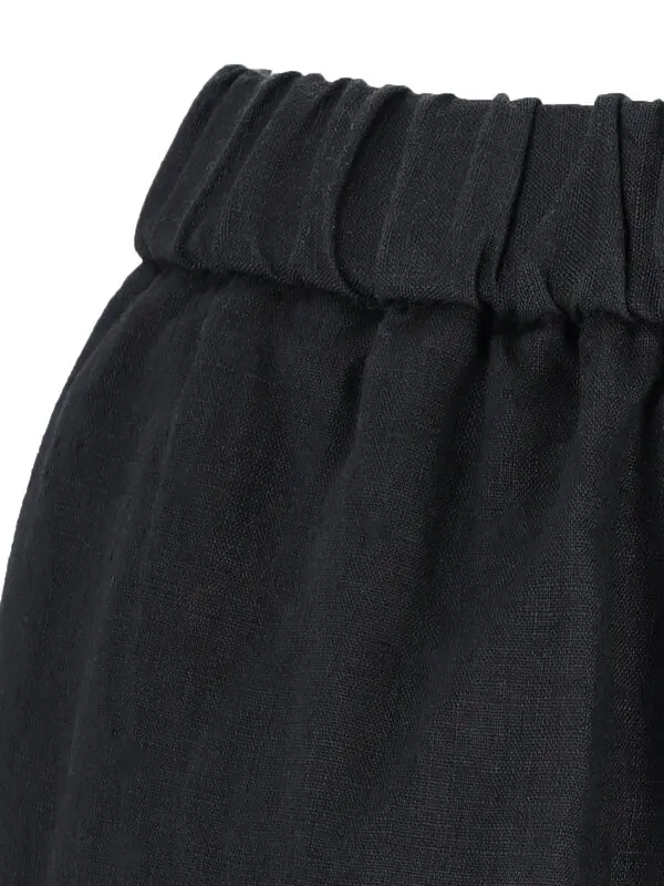 Aspesi Elasticated Straight-leg Trousers