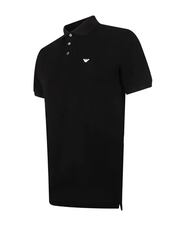 Emporio Armani Logo Lapel Polo Shirt