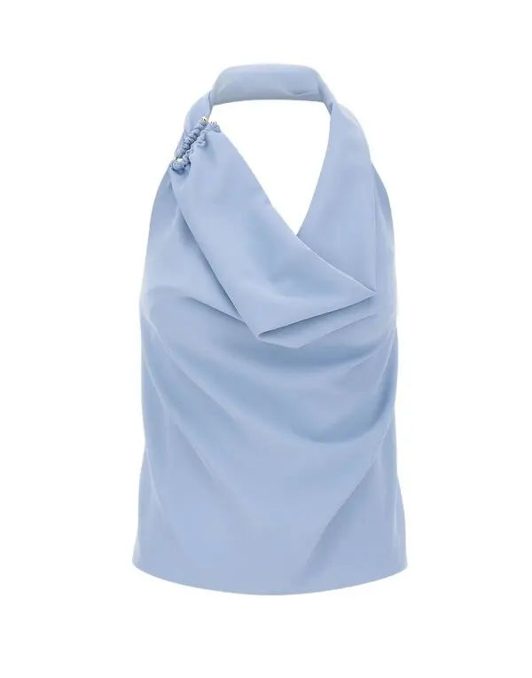 KAOS Draped Halterneck Top