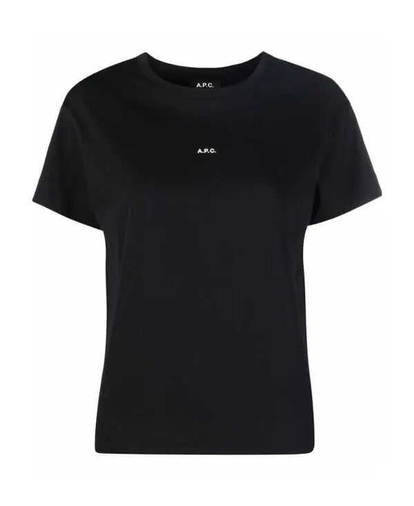 A.p.c. Logo Printed Crewneck T-shirt