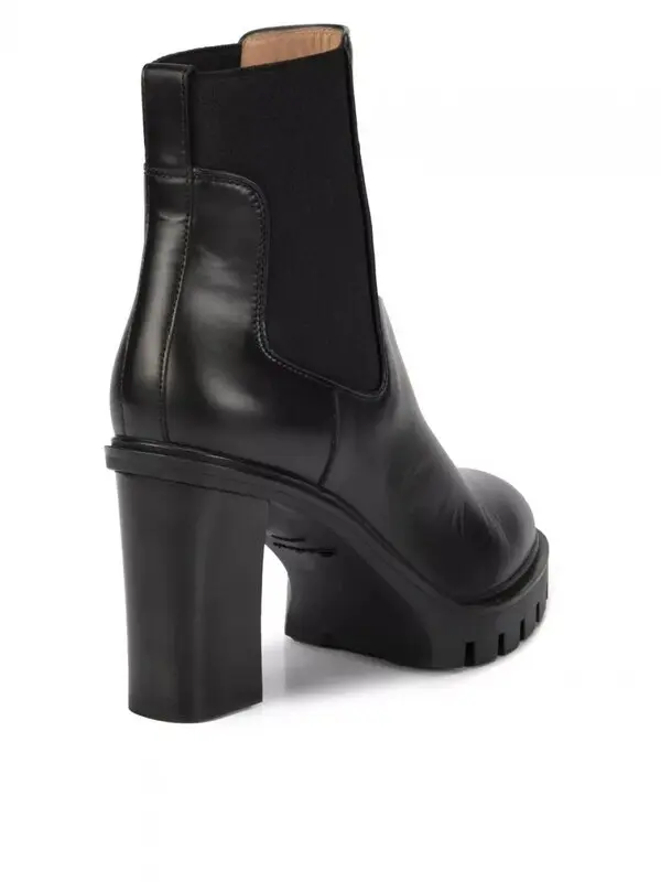 Santoni Round-toed Ankle Boots