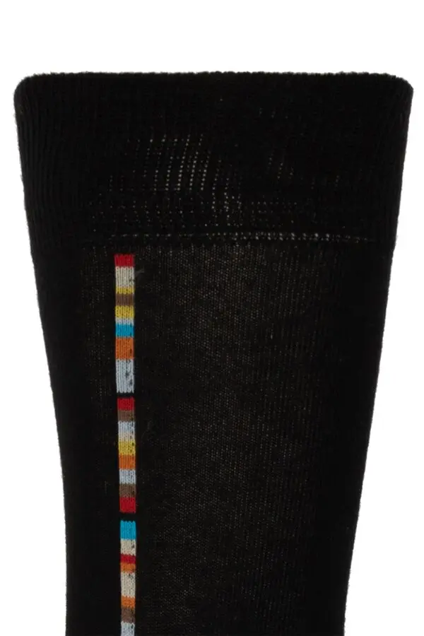 Paul Smith Pack Of Three Stripe Detailed Socks