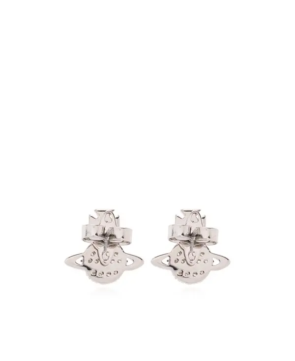 VIVIENNE WESTWOOD Crystal-embellished Orb Stud Earrings
