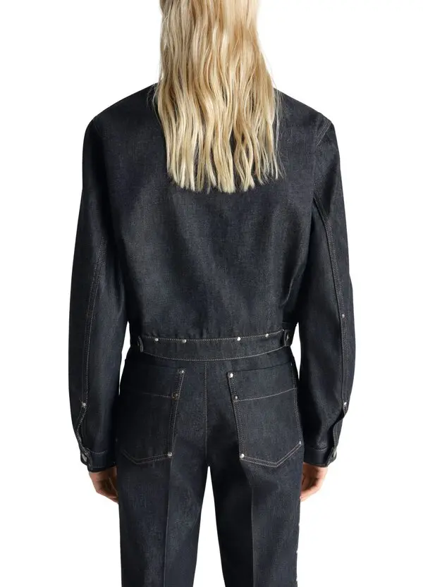 LEMAIRE Cropped Jacket With Studs