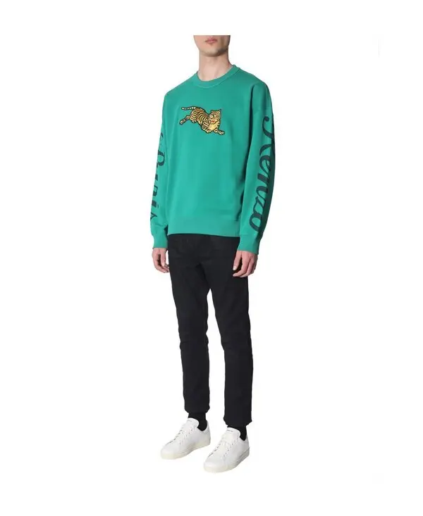 Kenzo Flying Tiger Embroidered Sweatshirt