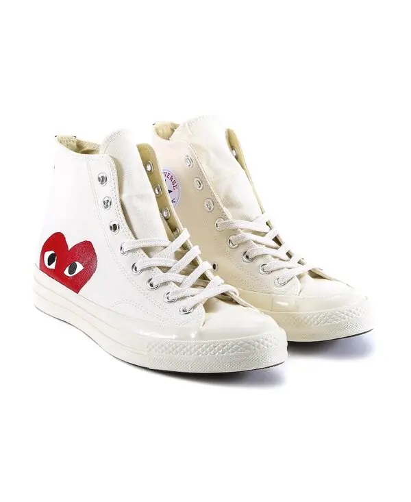 CONVERSE X COMME DES GARONS PLAY Chuck 70 High-top Sneakers