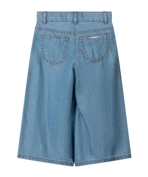 TWINSET Belted Wide-leg Trousers