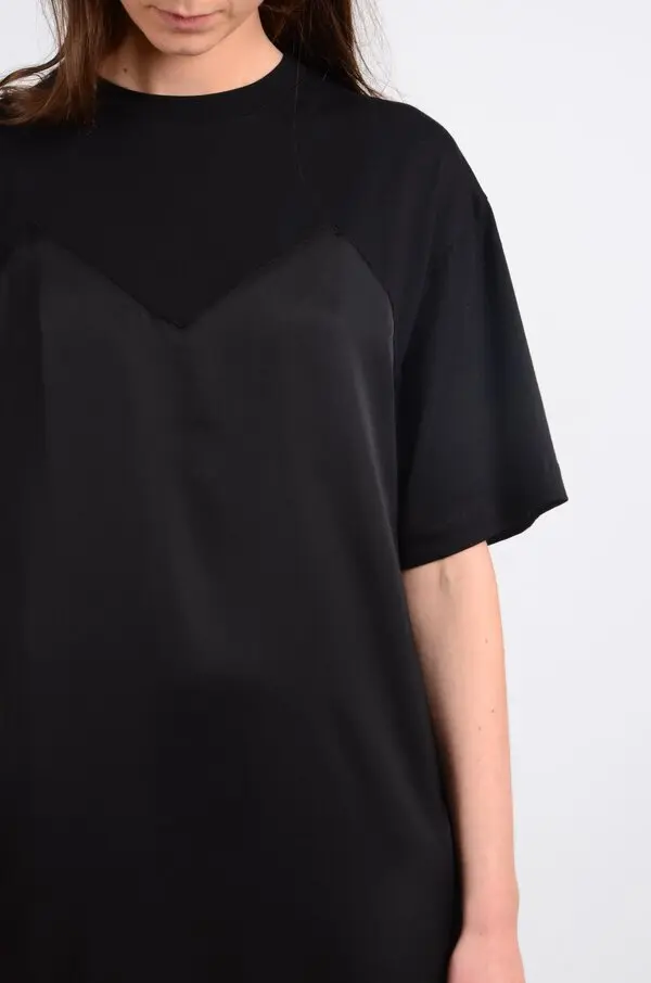 MSGM Logo-print T-shirt Maxi Dress