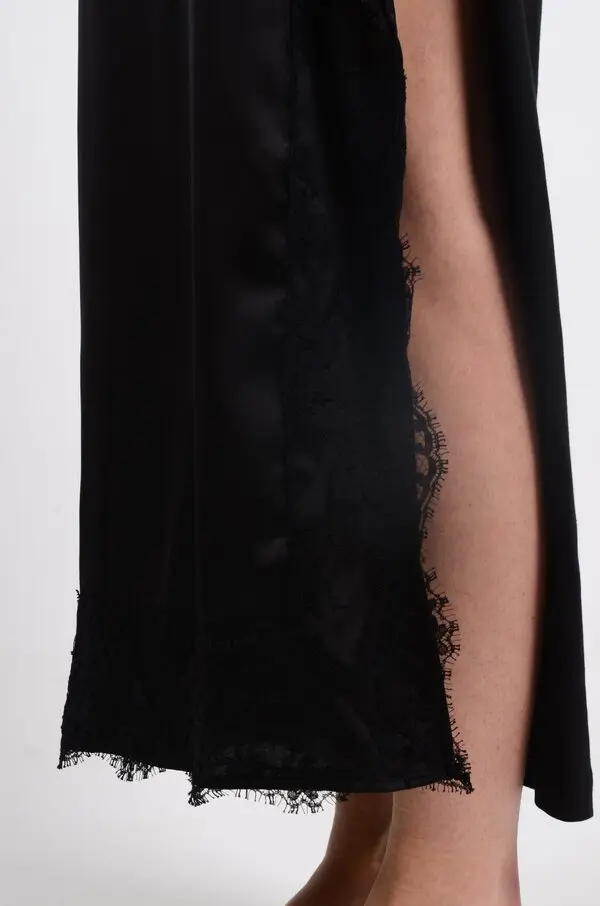 MSGM Logo-print T-shirt Maxi Dress